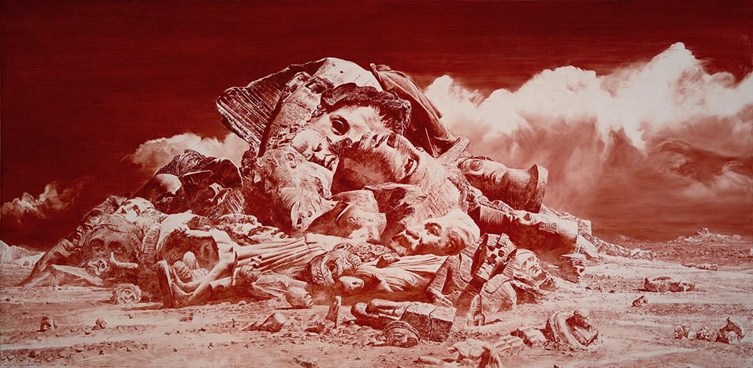 The Monochromatic and Contradictory World of Mark Tansey | Crystal ...